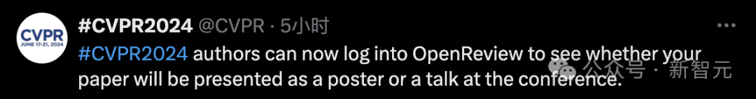 CVPR 2024录用结果出炉！2719篇论文被接收，录用率23.6%-CSDN博客