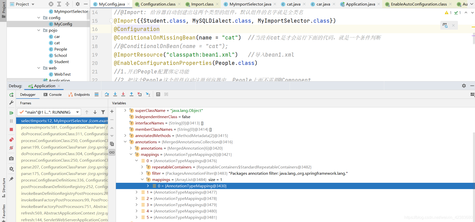 Spring Boot自动配置底层源码_getbeandefinitionnames-CSDN博客