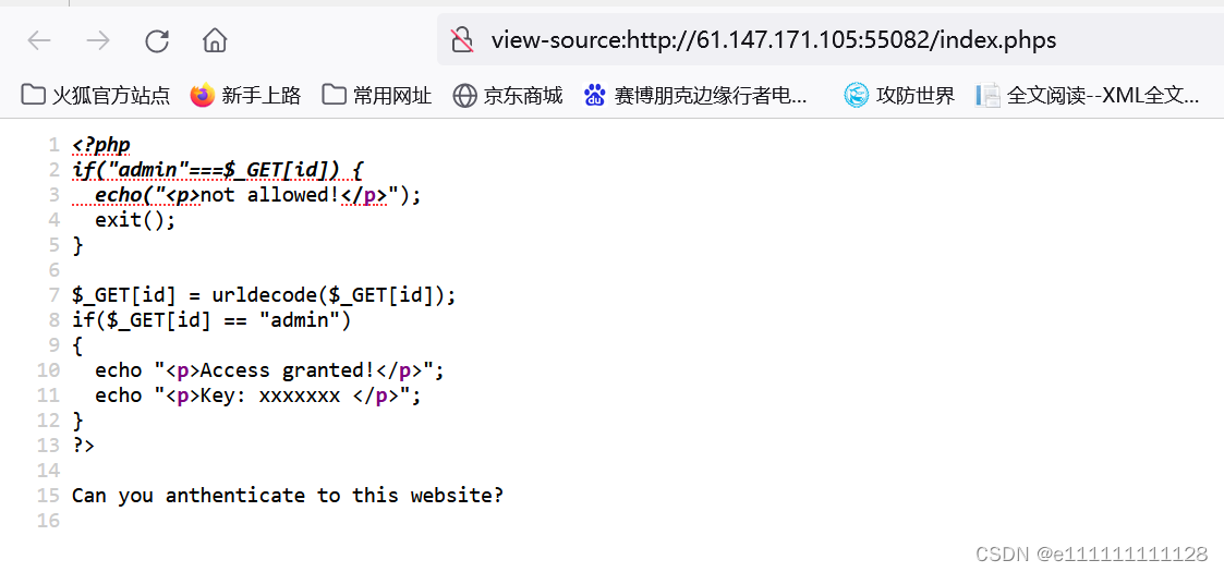 攻防世界——cookie以及PHP2_攻防世界cookie-CSDN博客