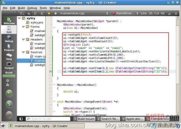 QT Creator TableWidget控件使用指南_qt creator 插入表格-CSDN博客