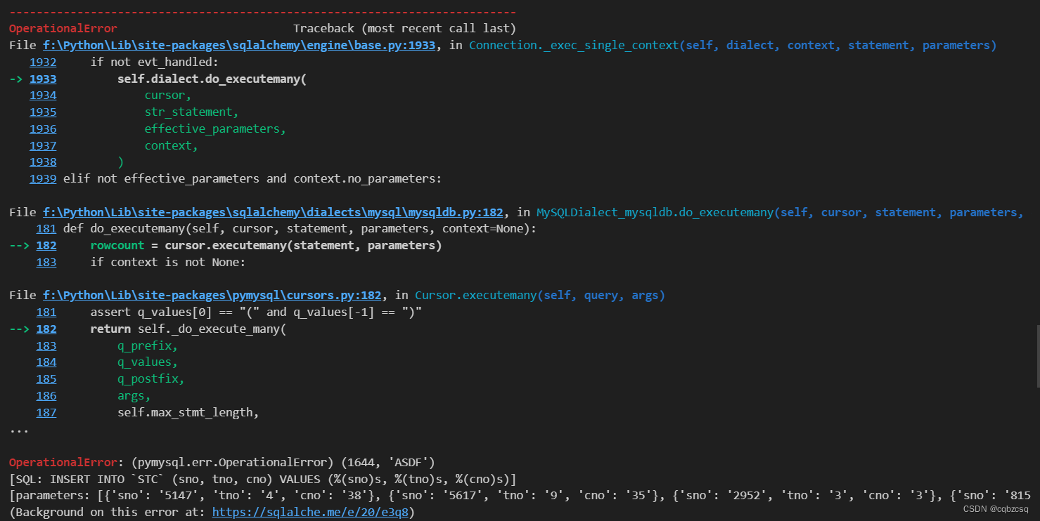 Mysql报错红温集锦（一）（ipynb配置、pymysql登录、密码带@、to_sql如何加速、触发器SIGNAL阻止插入数据）_signal sqlstate '45000-CSDN博客