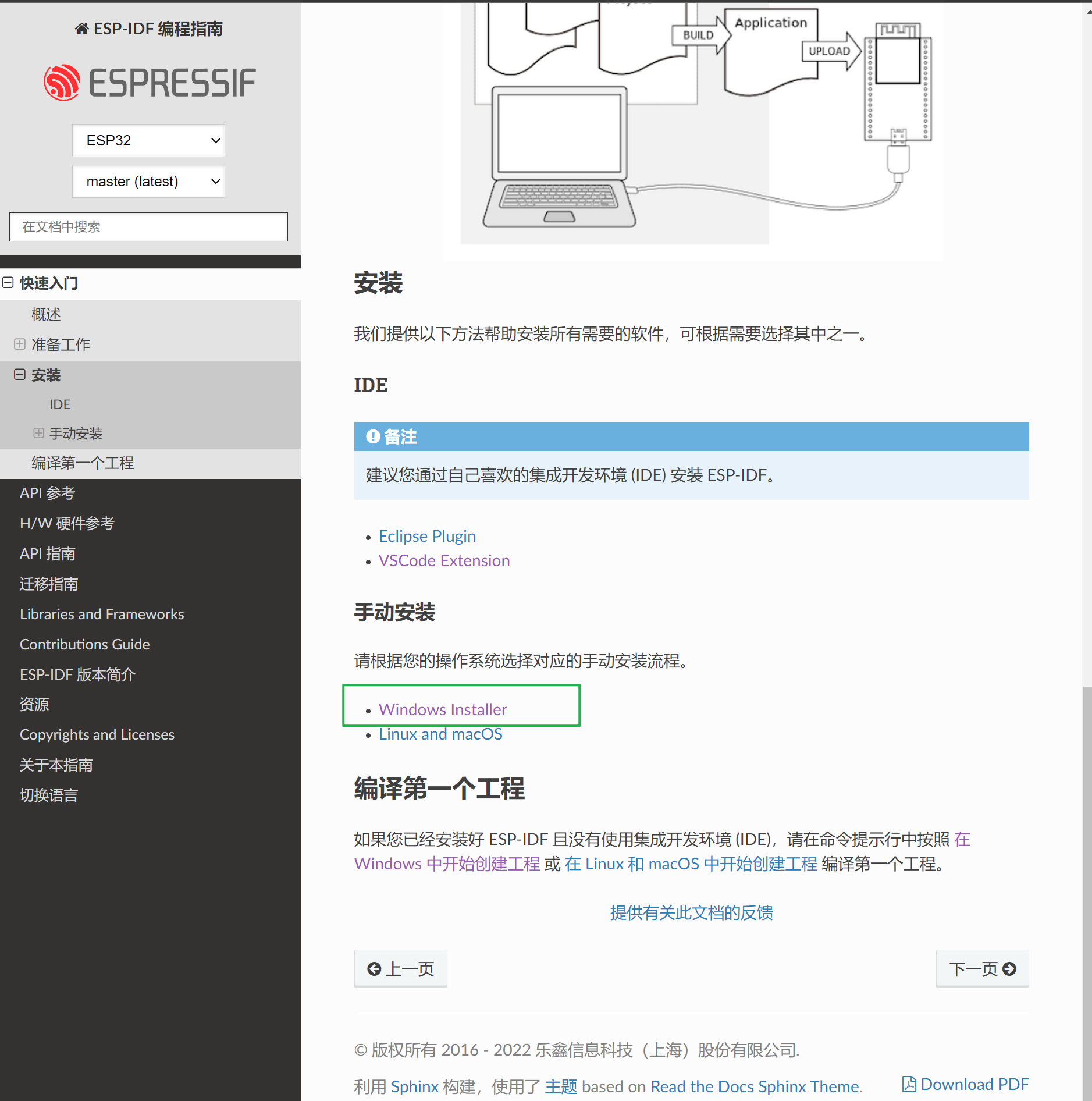 ESP32之ESP-IDF安装_esp-idf: loading initial configuration...: esp-idf-CSDN博客