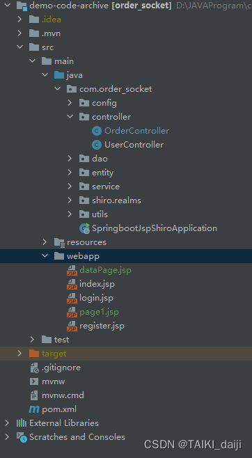 SpringBoot整合jsp显示后端数据极简实例_springboot集成jsp案例-CSDN博客