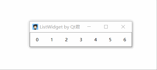 QListWidget水平滑动示例_qlistview 滚动滑轮平滑显示-CSDN博客
