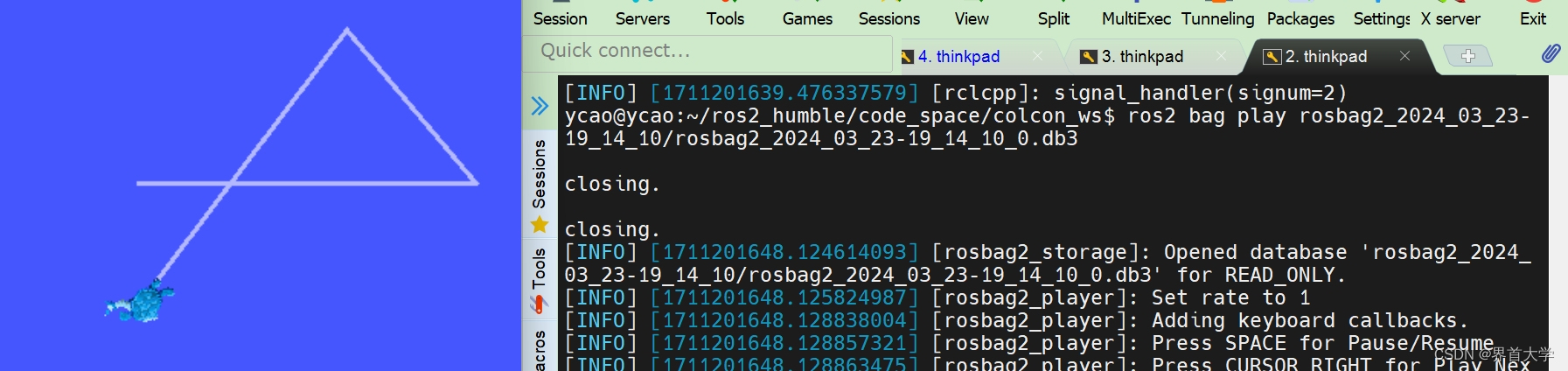 ROS2高效学习第九章 -- ros2 bag之 cpp 实现在线回放包数据 其四_ros2 bag play-CSDN博客