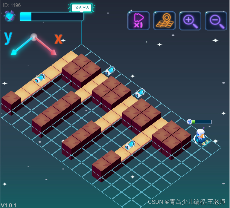 ICode国际青少年编程竞赛- Python-2级训练场-基础训练3_icode的第二个训练的答案-CSDN博客