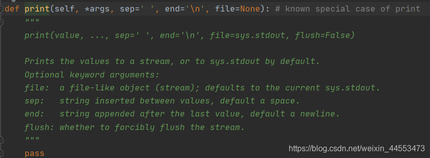Python中多个print内容打印在同一行_python怎么把三个print打印在一起-CSDN博客