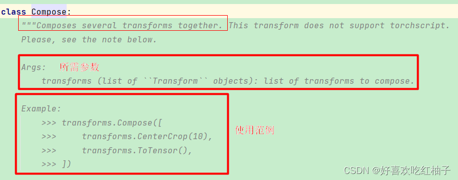 pytorch初学笔记（四）：常见的Transforms使用（ToTensor、Normalize、Resize、Compose、RandomCrop）-CSDN博客