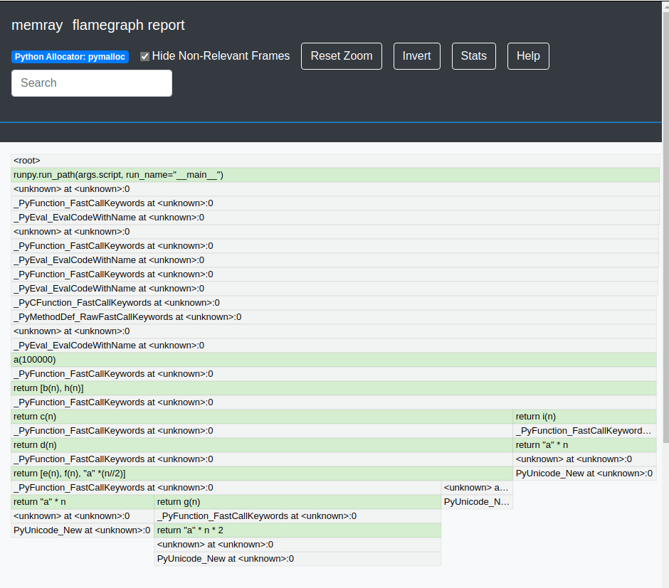 性能测试，python 内存分析工具 -memray-CSDN博客