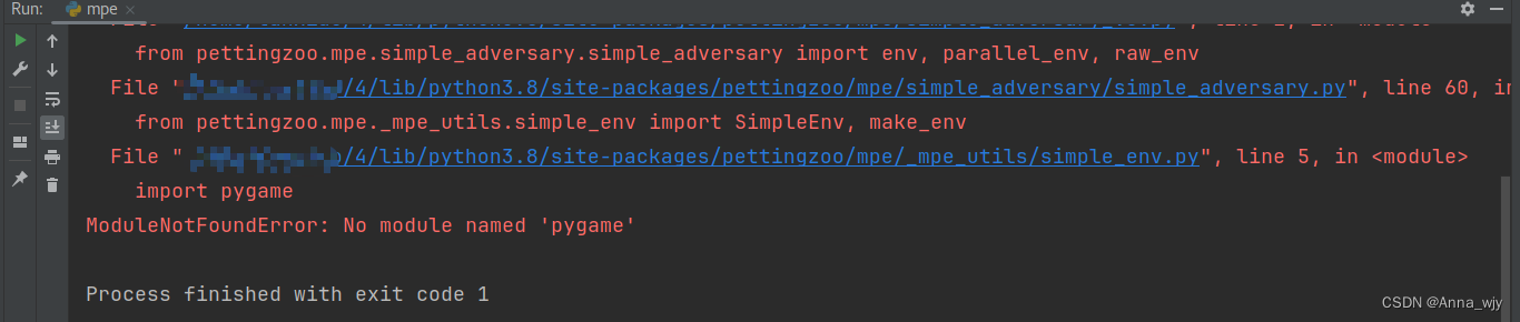 运行MPE代码时petting_zoo导入simple_adversary_v3报错解决方式_mpe adversary-CSDN博客