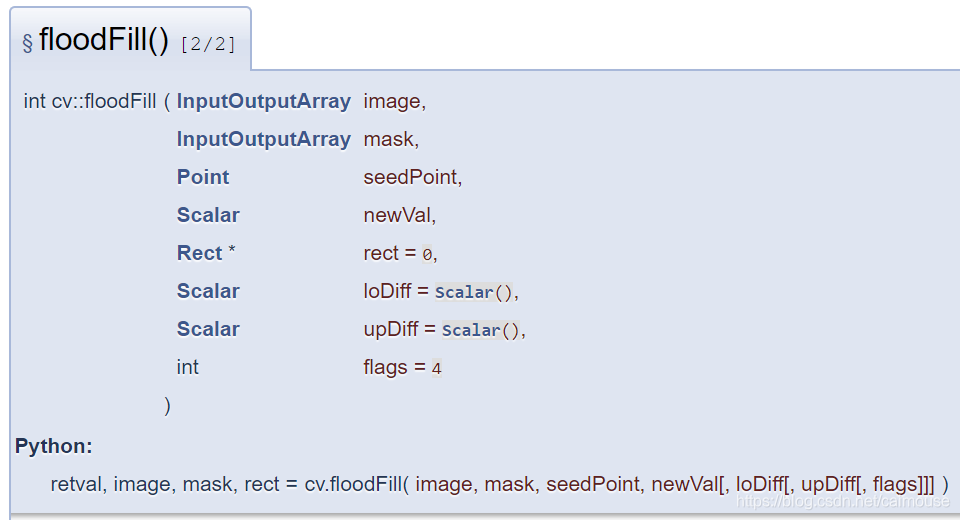 在OpenCV里使用泛洪算法函数floodFill_opencv floodfill函数-CSDN博客