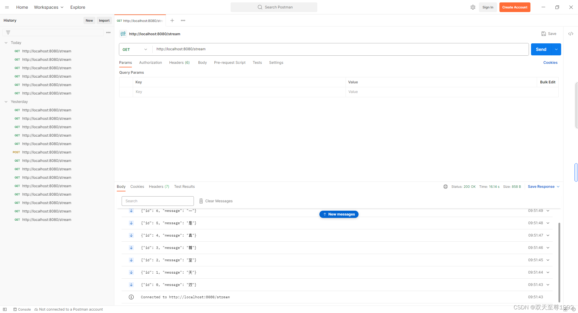 FastAPI通过SSE进行流式输出_fastapi sse-CSDN博客