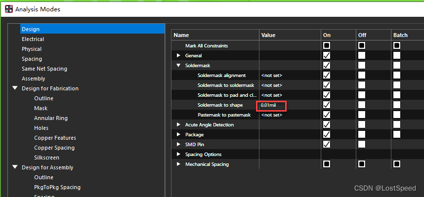 cadence SPB17.4 - allegro - DRC ERROR - Soldermask to Shape Spacing-CSDN博客
