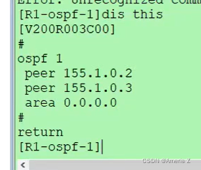 【ospf的网络类型】BMA、P2P、P2MP、NBMA、Vlink_ospf network-type p2p-CSDN博客