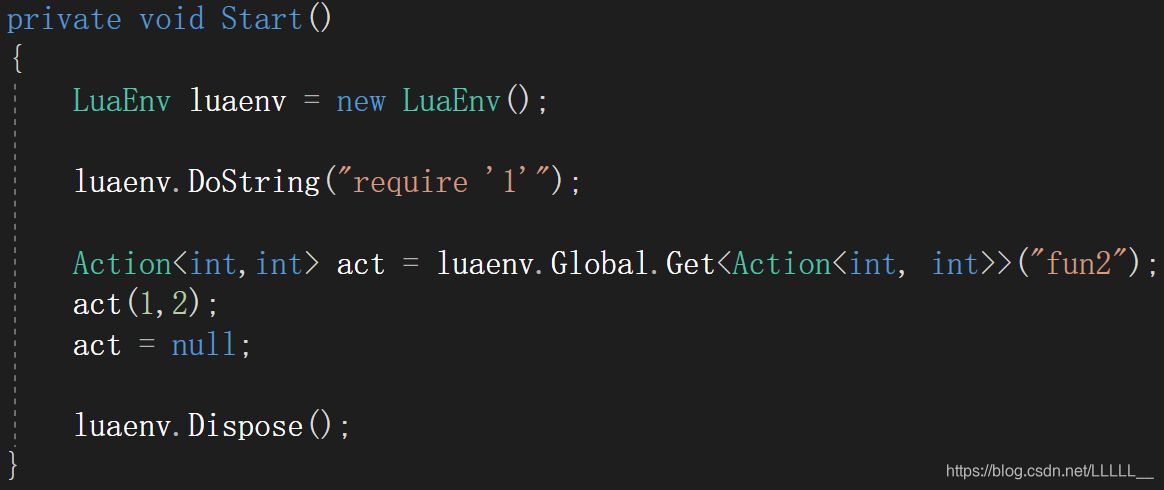 xLua（六）——C#访问Lua的function_c# luafunction 指定返回值类型-CSDN博客