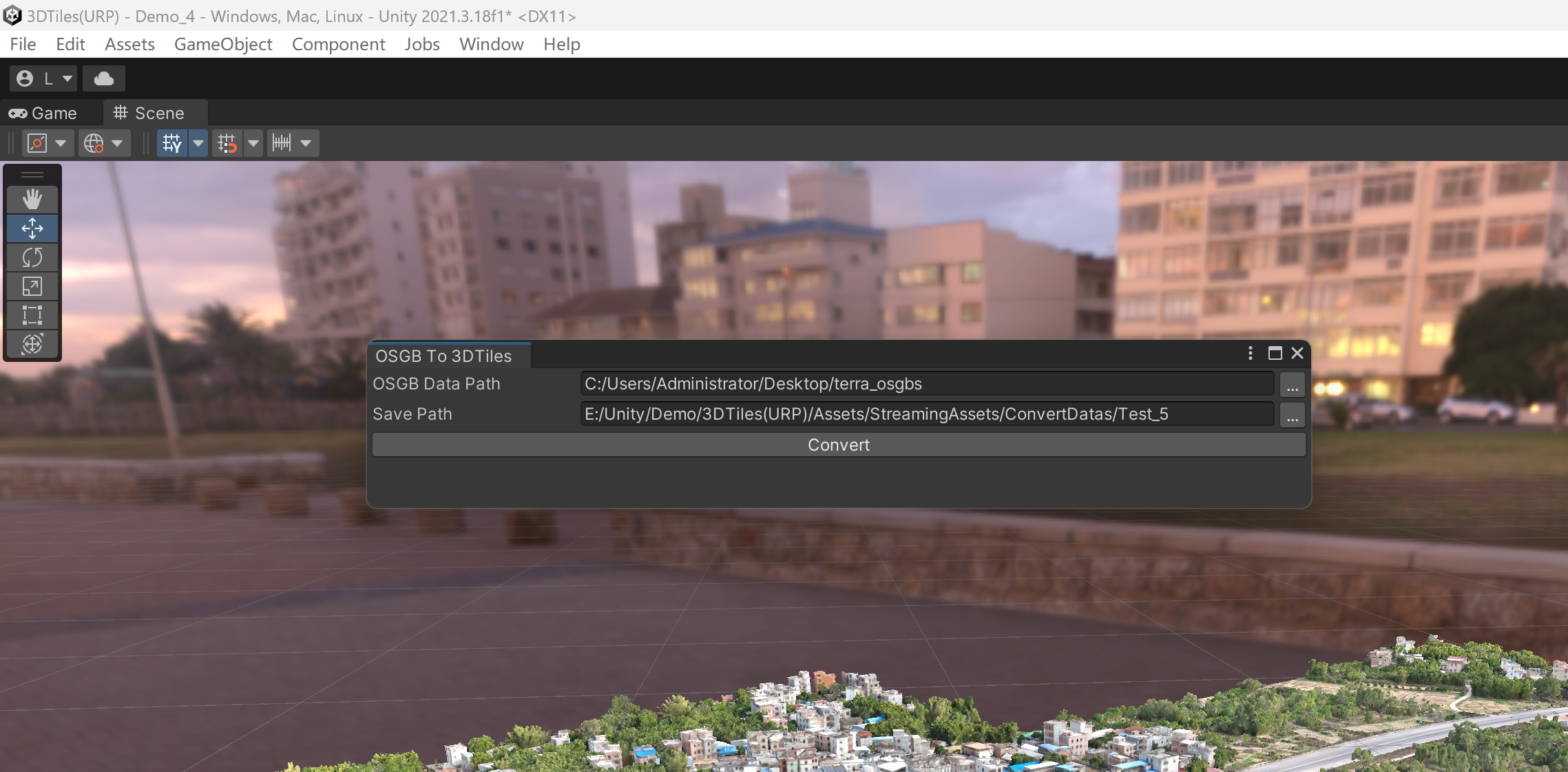 Three.js开发神器-结合3DTiles插件加载倾斜摄影模型_threejs 倾斜摄影-CSDN博客