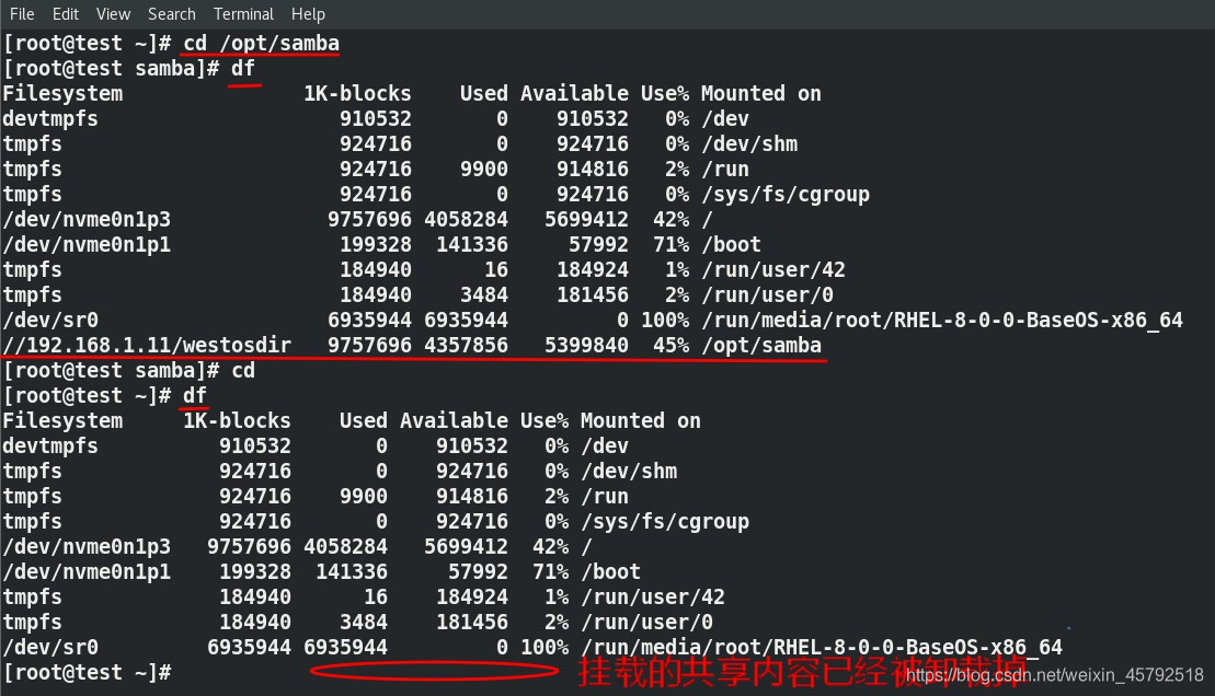 autofs+samba之自动挂载卸载_samba 卸载挂载-CSDN博客