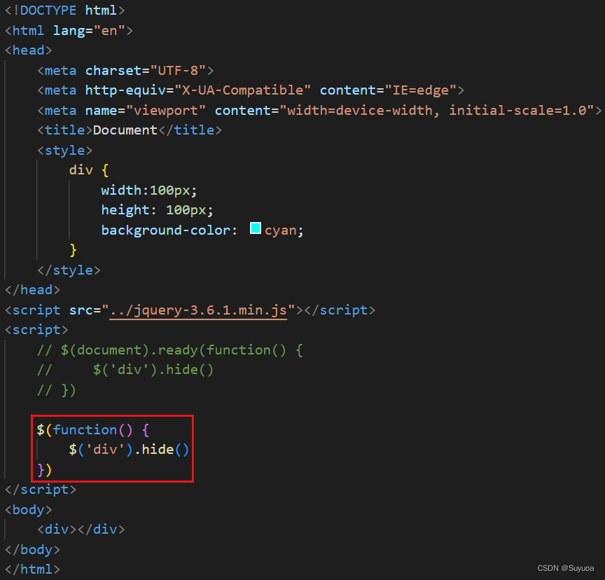 1.初识jQuery-CSDN博客