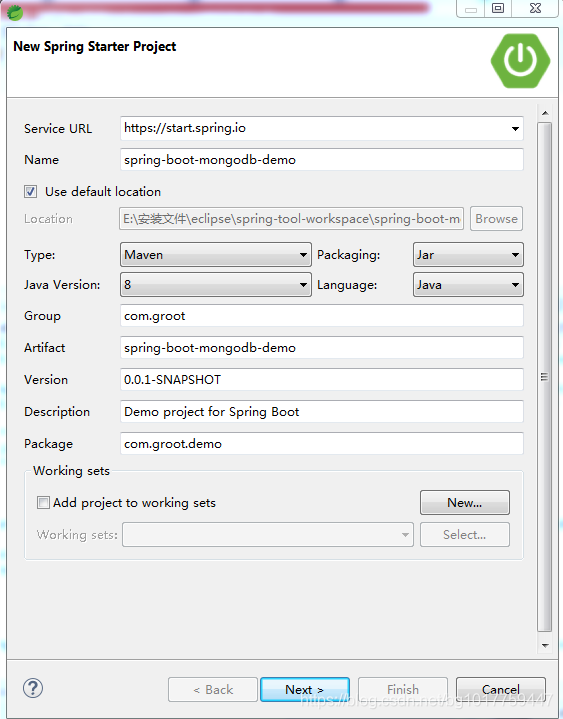 基于Spring Boot的MongoDB GridFS文件上传与下载接口的简单实现_gridfs.store的三个入参-CSDN博客