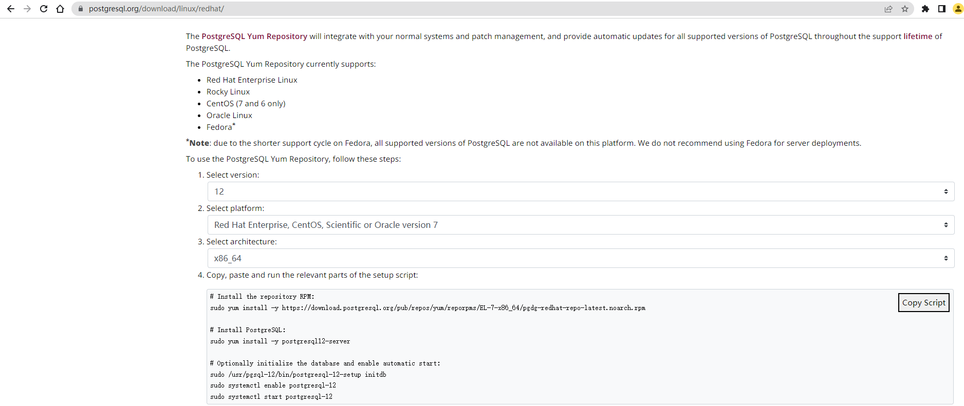PostgreSQL基础（二）：PostgreSQL的安装与配置_postgresql pgdg rpms 在哪-CSDN博客