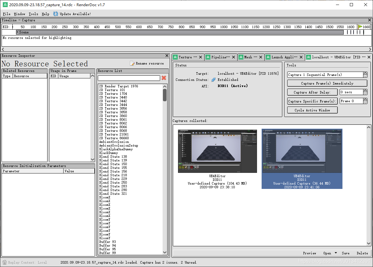 在UE4中使用RenderDoc_ue renderdoc-CSDN博客