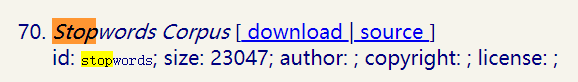【解决错误】nltk缺少对应的stopwords语料库_nltk缺少stopwords-CSDN博客