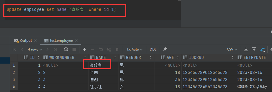 Mysql数据库——图形化界面工具（datagrip），sql（2） Dml（插入、修改和删除数据）datagrip删除数据库 Csdn博客