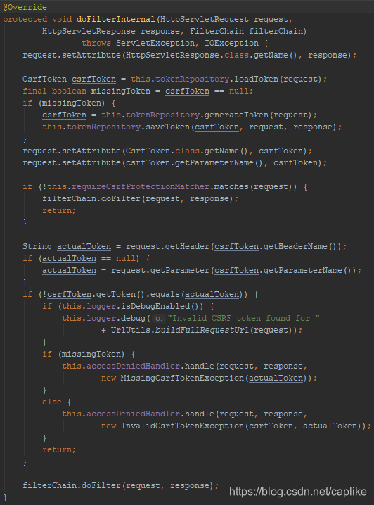 Springsecurity 4 Csrf 与 Csrf Token 的处理 Csrftokenrepository Csdn博客