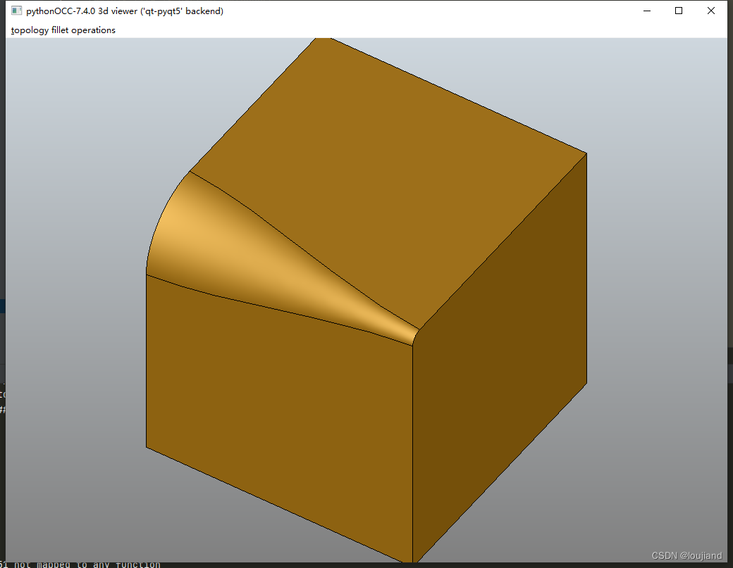 第二章：Pythonocc官方demo 案例78（基于拓扑结构的三维倒角）_倒角处的拓补结构-CSDN博客