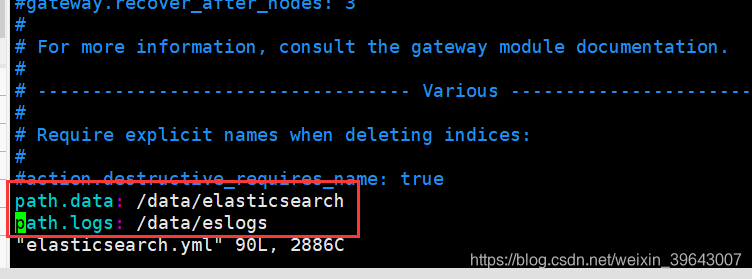 Elasticsearch 791修改数据存储位置和日志存储位置 迁移数据文件elasticsearch7 修改存储地址 Csdn博客