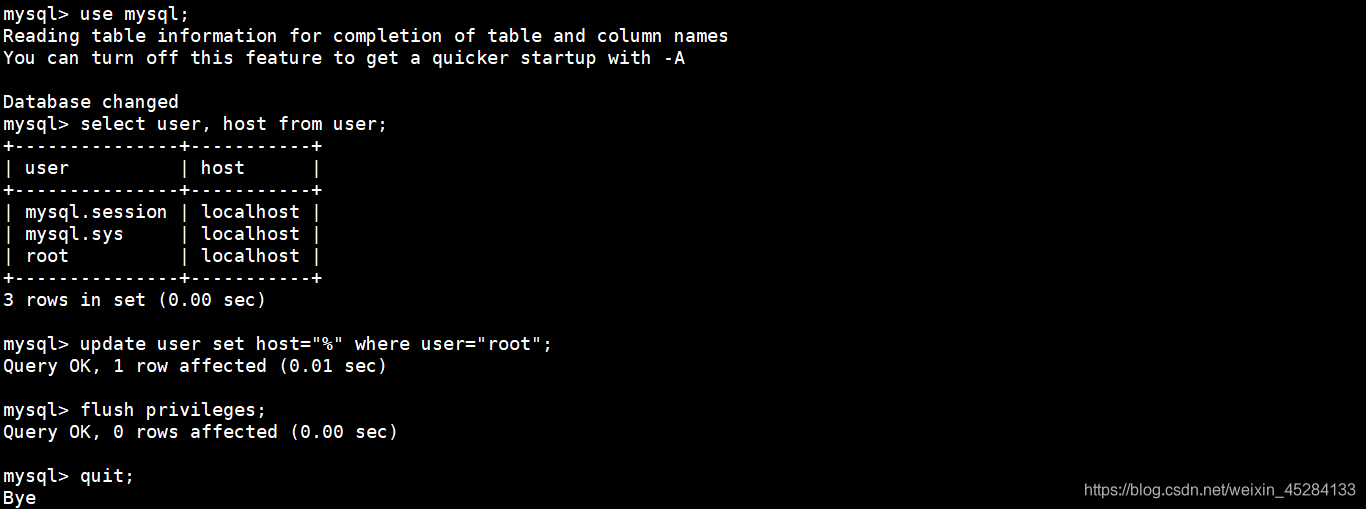 Caused by: java.sql.SQLException: null, message from server: "Unknown error 1130"-CSDN博客