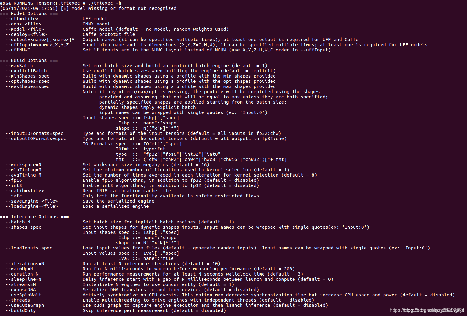 TensorRT用自带trtexec实现onnx转engine的用法说明_TensorRT-部署-加速-CSDN专栏