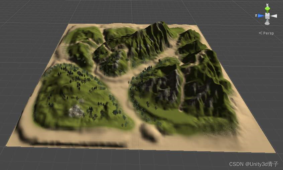【Unity地形】使用地形工具创建场景环境-Terrain-CSDN博客
