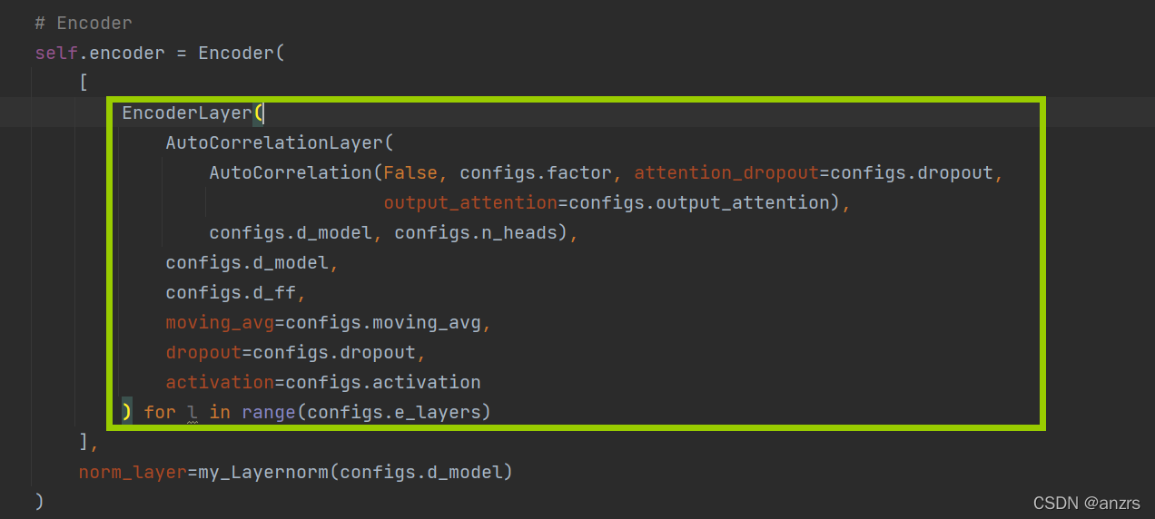 Autoformer pytorch代码解读（1）进入attention的计算之前的步骤 transformer学习笔记_autoformer代碼解讀-CSDN博客