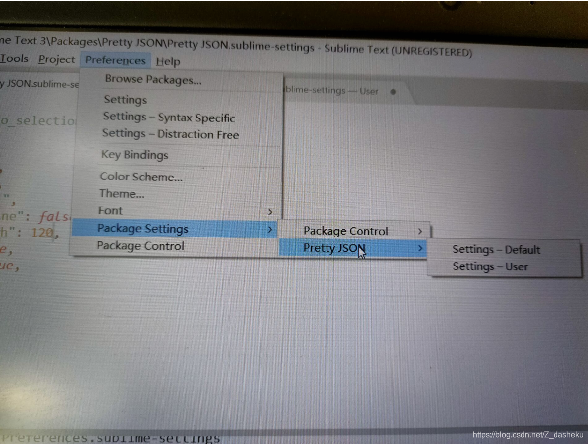 windows10下Sublime安装Pretty JSON插件_windows的sublimi添加json插件-CSDN博客