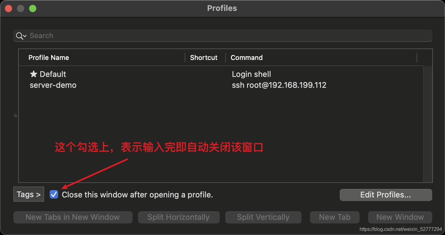iterm2配置ssh自动登录-CSDN博客