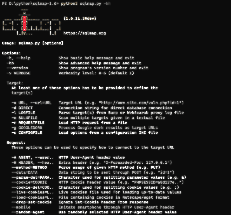 SQLMAP工具 详细使用方法_sqlmap使用方法-CSDN博客