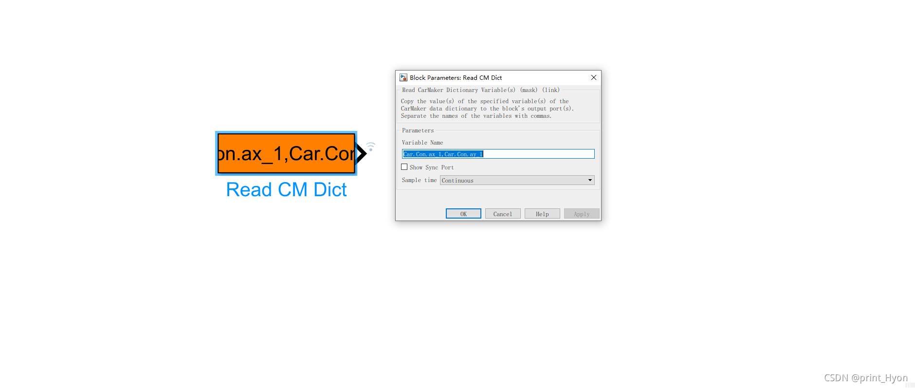 【CarMaker学习笔记】Simulink内的子模块详细介绍_simulik中read cm-CSDN博客