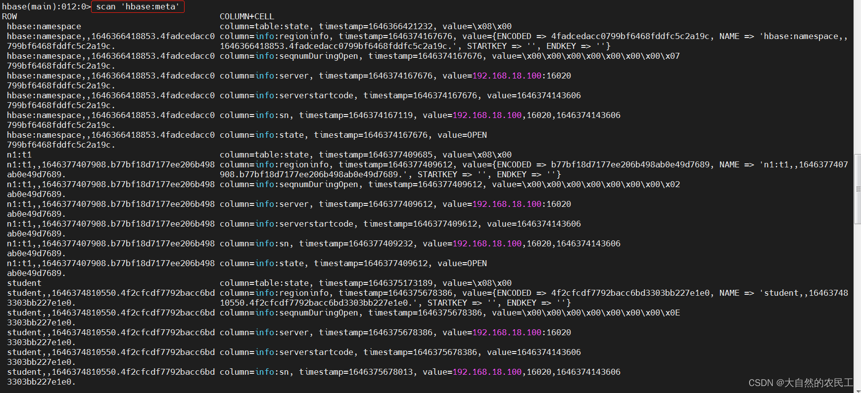 Hbase【进阶篇】01：HBase高级用法_hbase ttl-CSDN博客