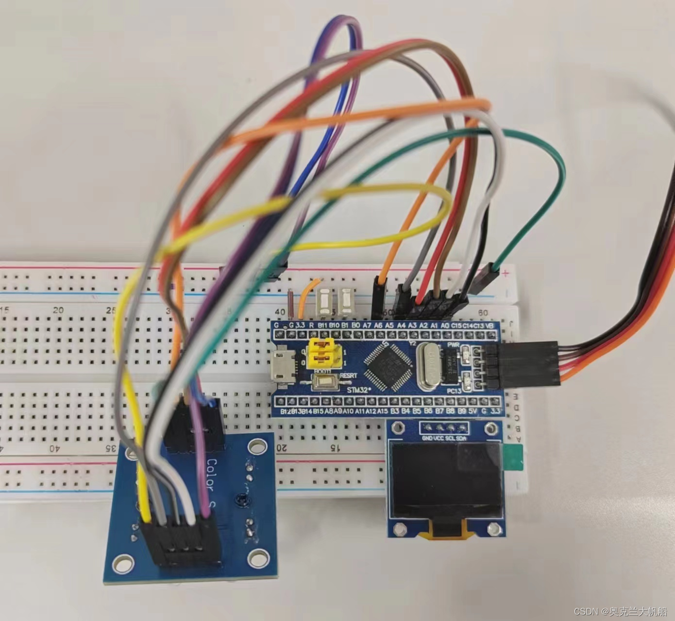 基于STM32的TCS3200颜色传感器-CSDN博客