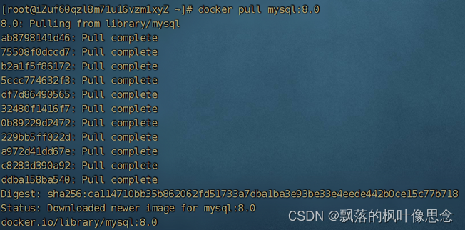 Docker上安装mysql-CSDN博客