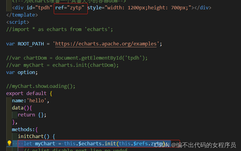 Vue前端使用echarts（径向树状图）-CSDN博客