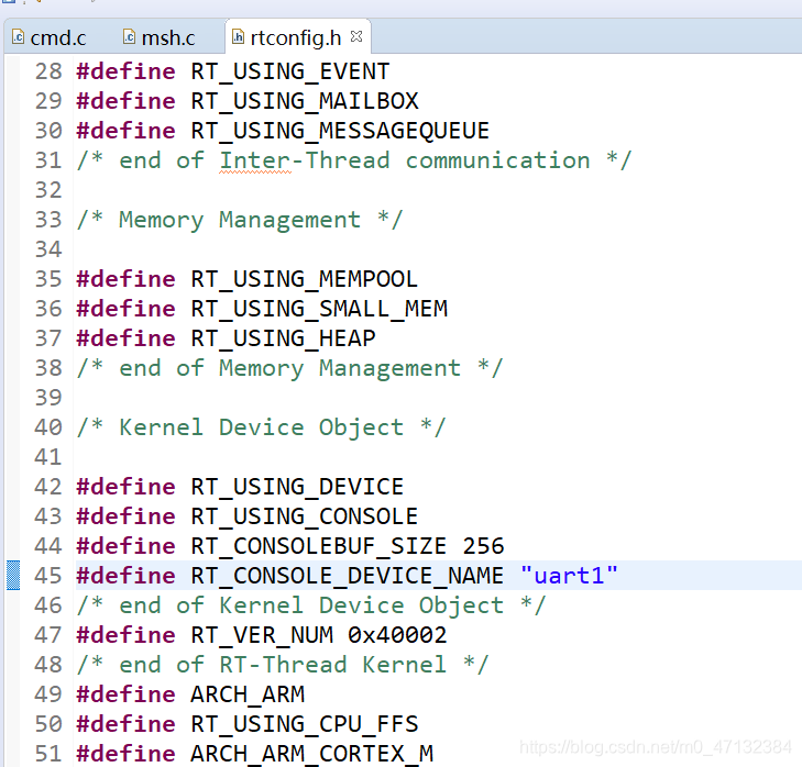 RT-Thread中使用RTT调试_rtthread rtt-CSDN博客