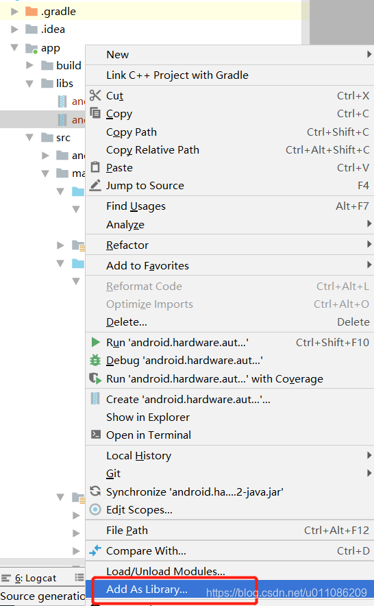 AndroidStudio项目引入jar包_android studio 添加jar包-CSDN博客