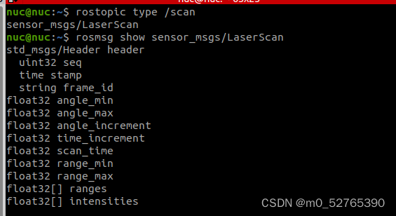 几种常用的查看Ros话题的命令_ros查看话题内容-CSDN博客
