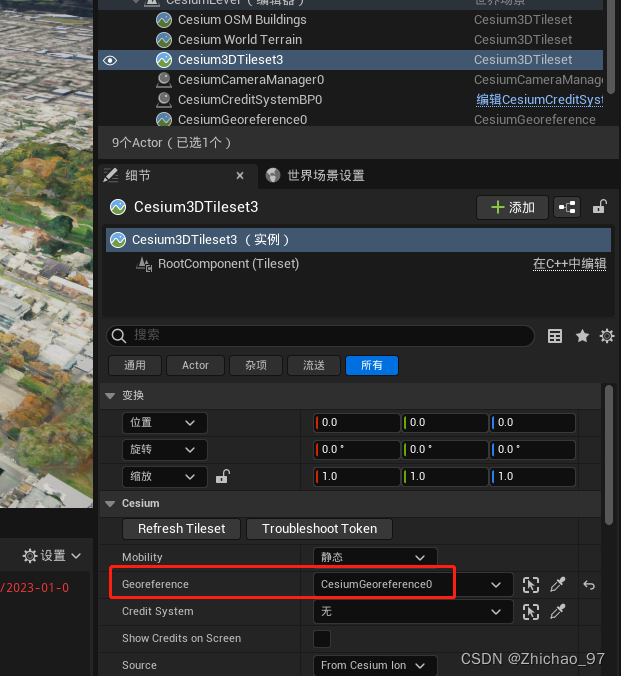 【UE5 Cesium】03-Cesium for Unreal 添加本地数据集_ue5blank 3d tilestileset-CSDN博客