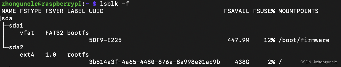 如何克隆树莓派系统到较小的硬盘/SD卡上（如何分区、设置修复引导）_mount: (hint) your fstab has been modified, but sy-CSDN博客