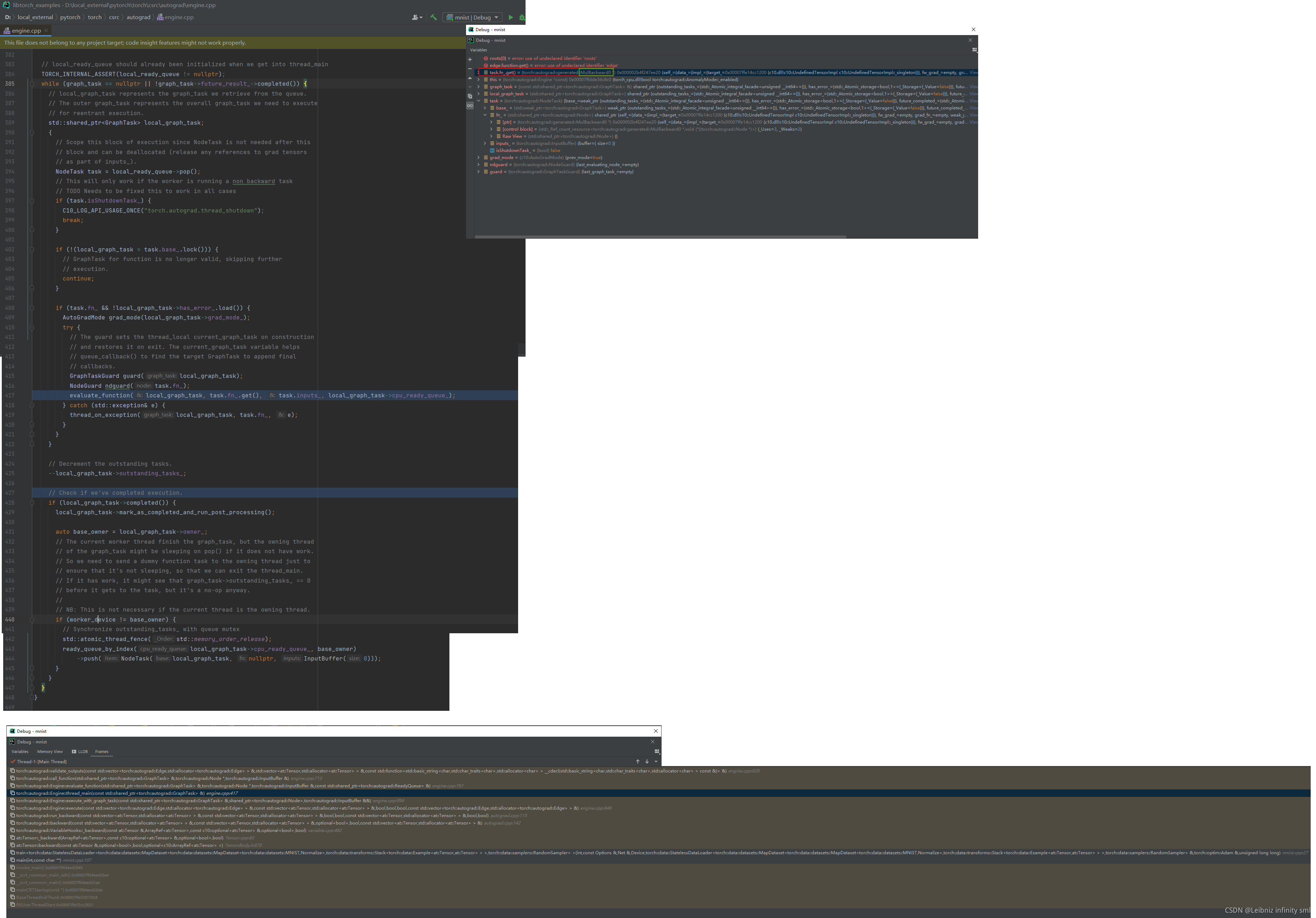 Pytorch 源码分析 C调试 1 Libtorch调试记录 进入torch C源码调试的最方便方案pytorch Cpadding源码 Csdn博客