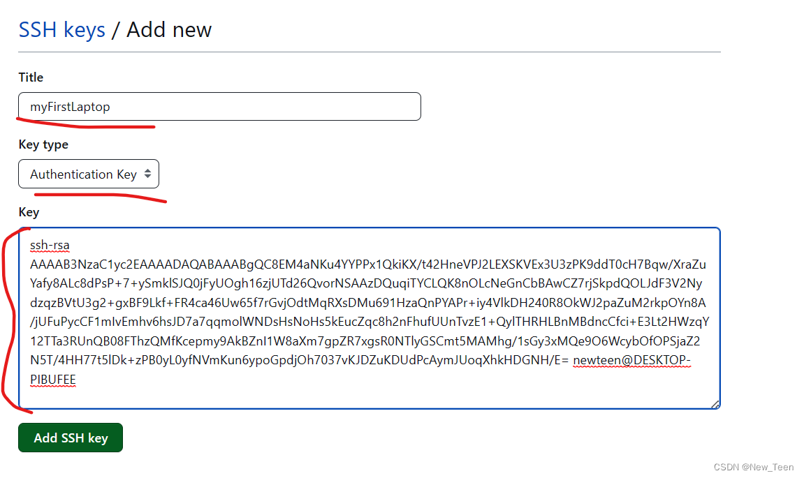 Git——利用ssh密钥本地仓库上传远程github库git将本地文件上传到github Ssh配置 Csdn博客 