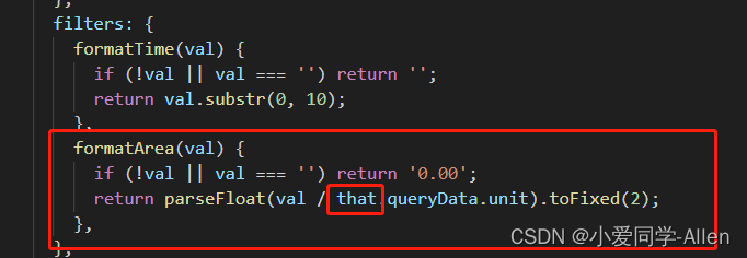 vue ---- filters过滤器中不能使用this问题_vue filters this-CSDN博客